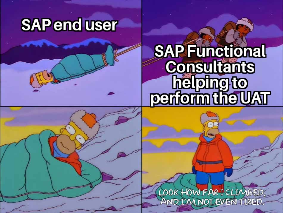 SAP User Acceptance Testing